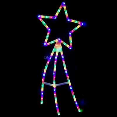 Buy Christmas LED Shooting Star Lights - Multicolour | Grays Australia