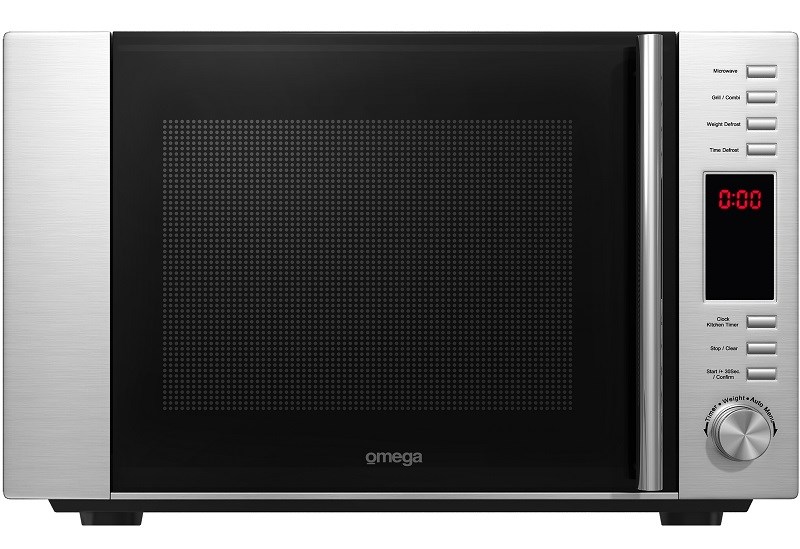 Buy Omega 30L Stainless Steel Microwave Oven (OM30GX) | Grays Australia