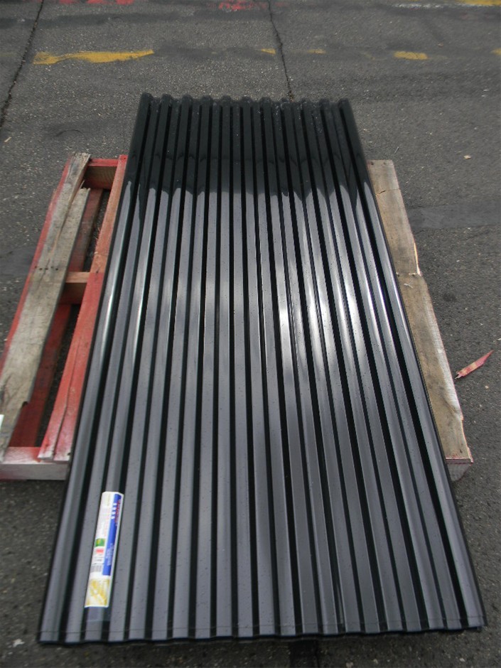 Laserlite Roof Sheeting, Greca Profile , Colour Grey, Approx 10x Sheets ...