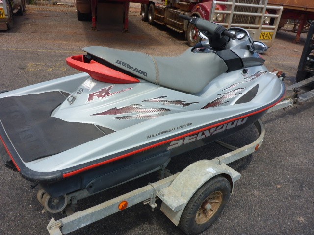 SEADOO RX Millennium Edition Jet Ski Auction (0001-8003463) | Grays ...