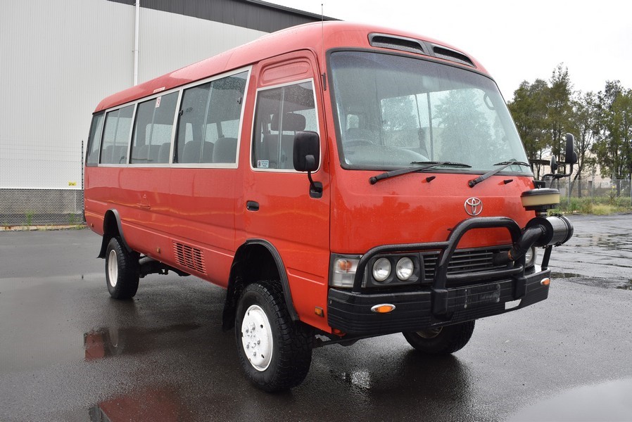 1993 Toyota Coaster 4WD 20 seater Manual Bus Auction (0001-5023598 ...