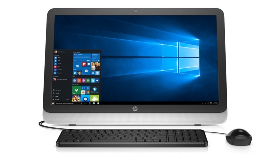 HP 23-r102a 23" AIO/AMD E2-6110/8GB/1TB/AMD Radeon R2 Auction (0019 ...