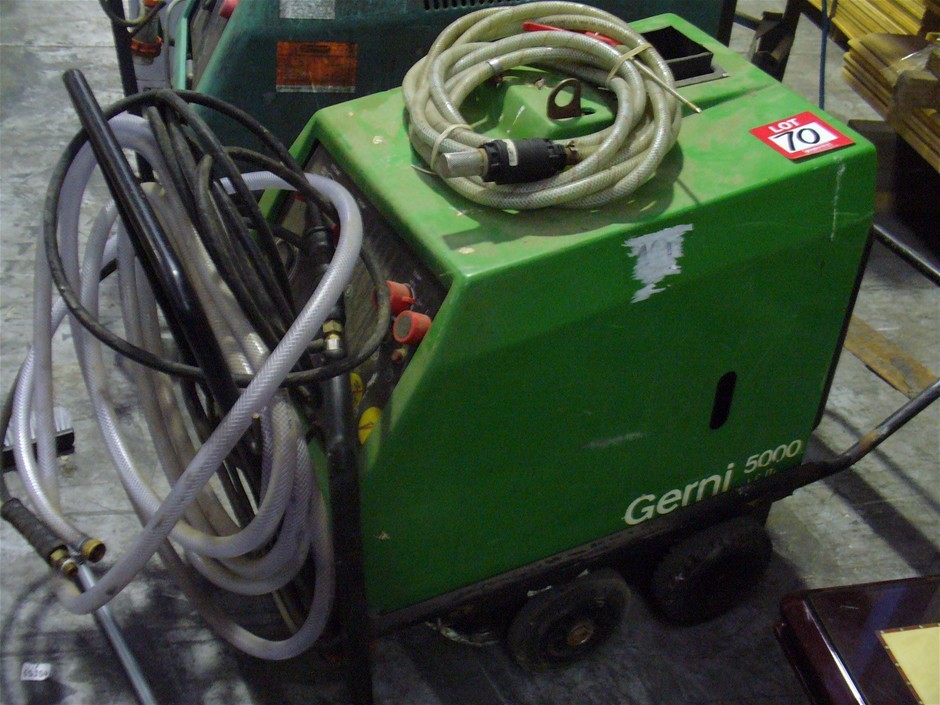 Gerni 5000, automatic, 3 phase pressure washer, Auction (0070-3001666 ...