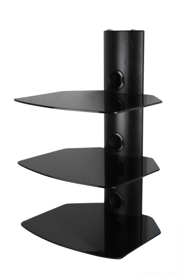 Buy 3 Shelf Wall Mount Bracket for DVD Receiver STB | Grays Australia