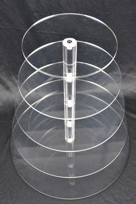Buy 5 Tier Cupcake Stand 5mm Acrylic Wedding Display | Grays Australia