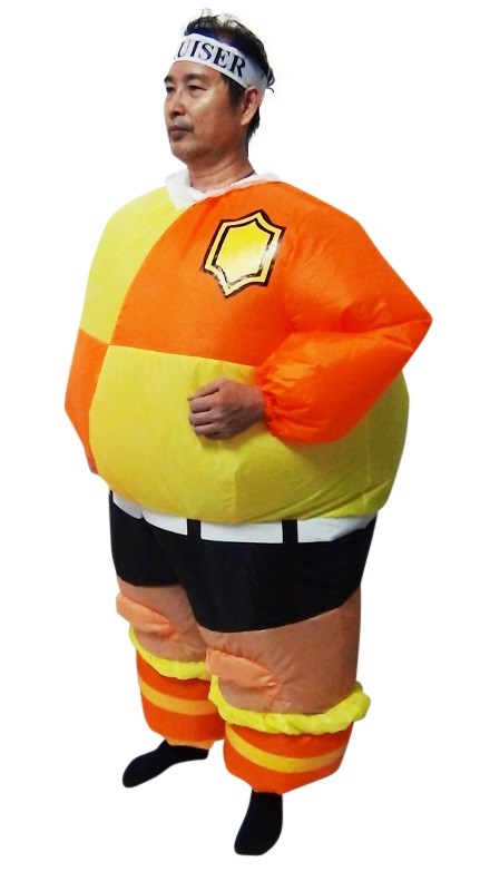 Buy FOOTBALL Fancy Dress Inflatable Suit -Fan Operated Costume | Grays ...