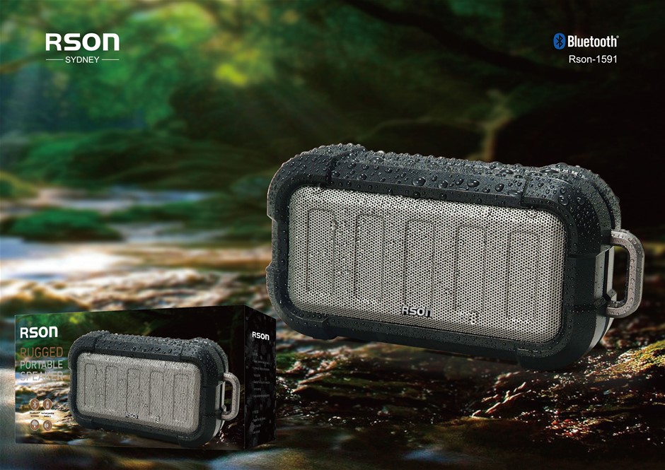 Buy Rson Rugged Portable Bluetooth Speaker (1591) | Grays Australia