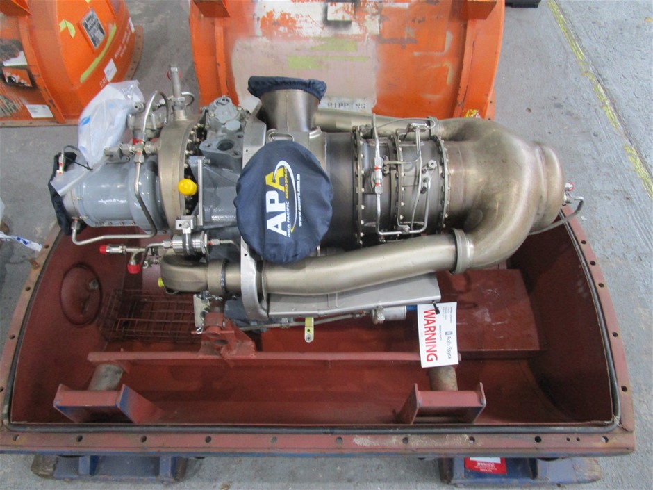 (Lot 158) Kiowa Allison 250-C20 Gas Turbine Engine Auction (0158 ...