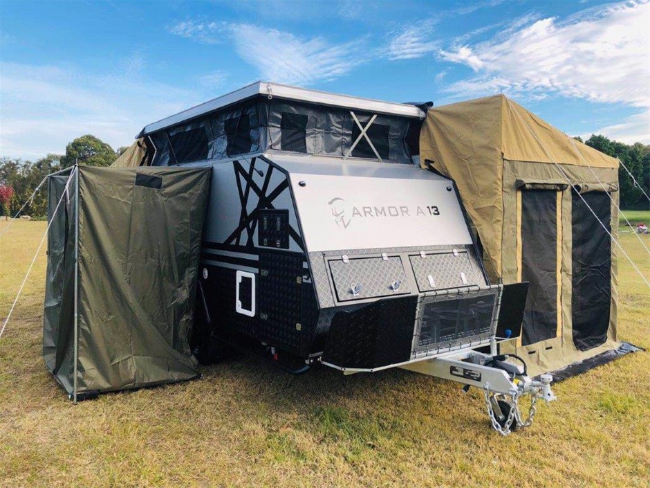 2022 ARMOR A13 OFF ROAD CARAVAN HYBIRD (4 BERTH) Auction | GraysOnline ...