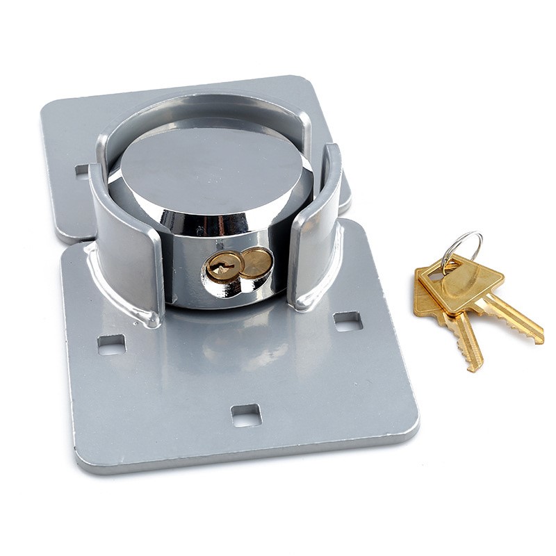 Buy Van Door Lock With Brackets - Heavy Duty Security Vehicle Hasp ...