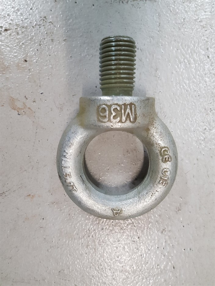 3x M36 5T eye bolt (263732-30) Auction (0030-5038353) | Grays Australia