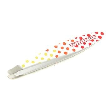 Buy Mini Slant Tweezer Hot for Dots - White with Red, Orange & Yellow ...
