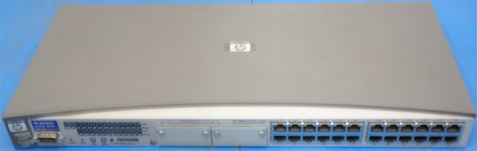 HP Procurve 2524 (J4813A) Switch 24 Port Switch Auction (0034-2528980 ...