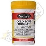 Buy Swisse Cold Sore Combat - 60 Tablets | Grays Australia