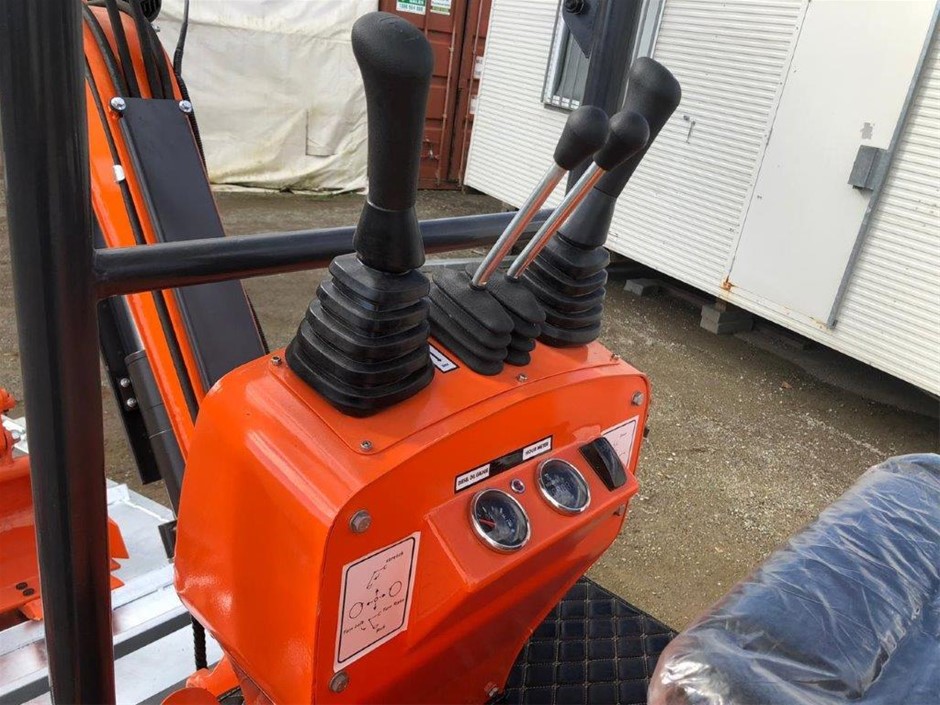 New 2021 Kobolt KX10 Mini Excavator Package with Trailer Auction ...