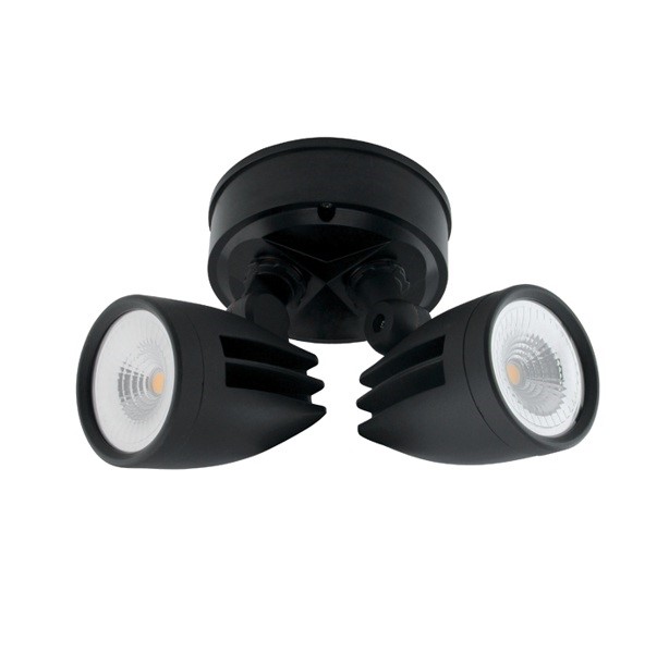 Buy FL8820 - FUZION LIGHTING - LED Spotter Twin - Black Finish | Grays ...