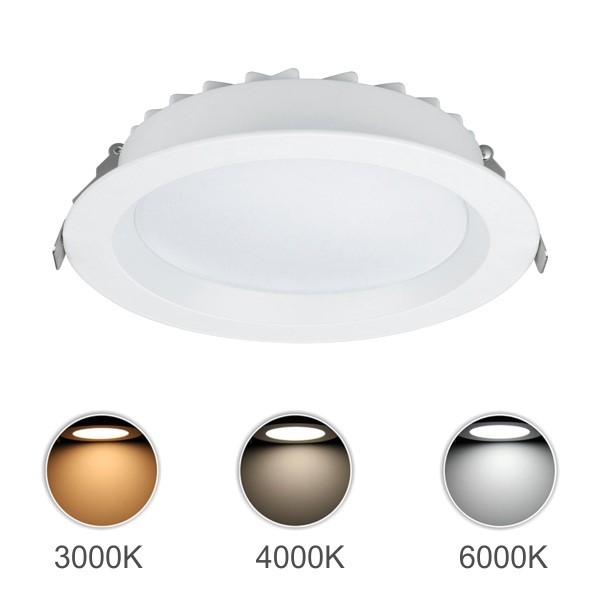 Buy FL5516 - FUZION LIGHTING - Dimmable LED Downlight Lunar - White ...