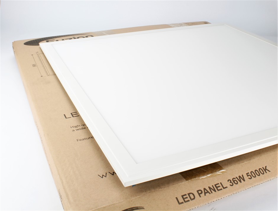 Buy FL1880 - FUZION LIGHTING - BOX WITH 5 - LED PANEL 60X60 - 36W - 5K ...