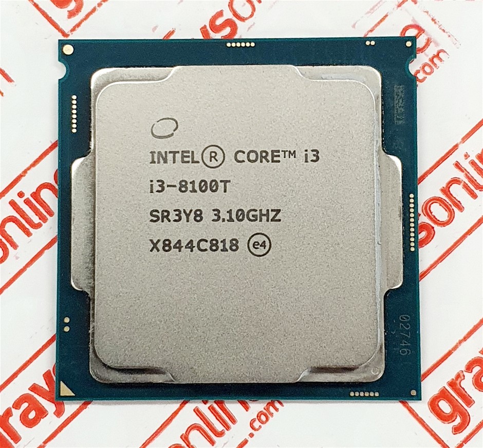 Intel® Core i3® i3-8100T 8th Generation Processor 3.10Ghz Auction (0021 ...
