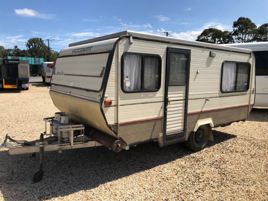 1985 Viscount Aero-Lite Pop Top Caravan Auction (0319-5042595) | Grays ...