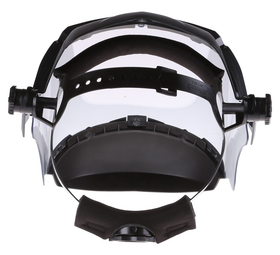 MSA V-Gard Hi-Impact Clear Polycarbonate Face Shield with Chin ...