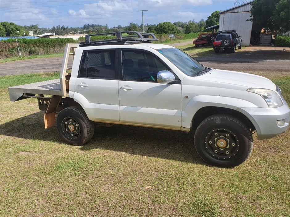 2009 Toyota Landcruiser Prado 4WD Manual - 6 Speed Dual Cab Ute (WOVR ...
