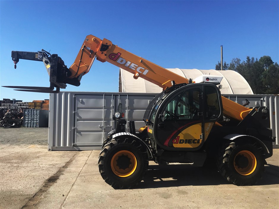 2010 Dieci Samson 70.10 – 7T 10M Telehandler with Jib Auction (0001 ...