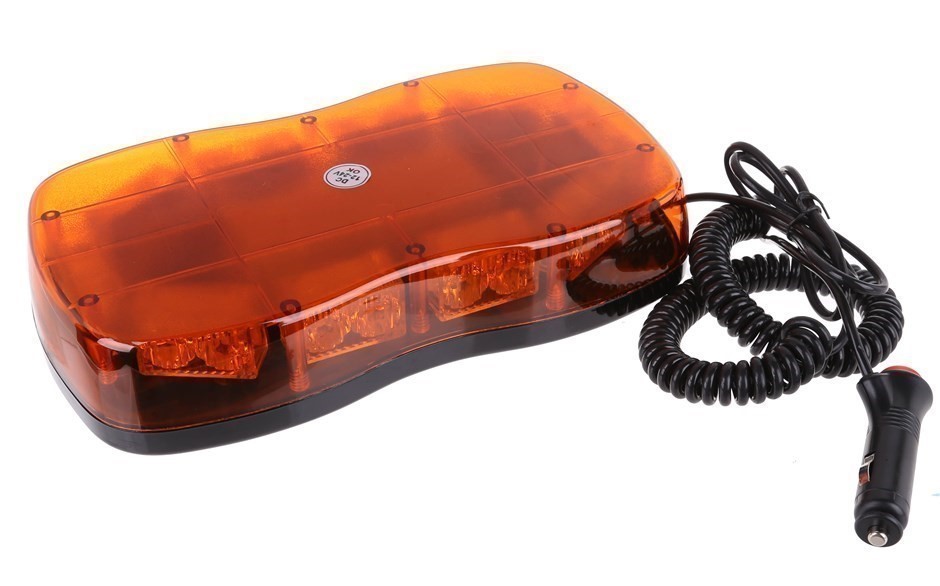 Slimline LED Strobe Light 12V & 24V, Magnetic Base, 300mm (L) x 160mm ...