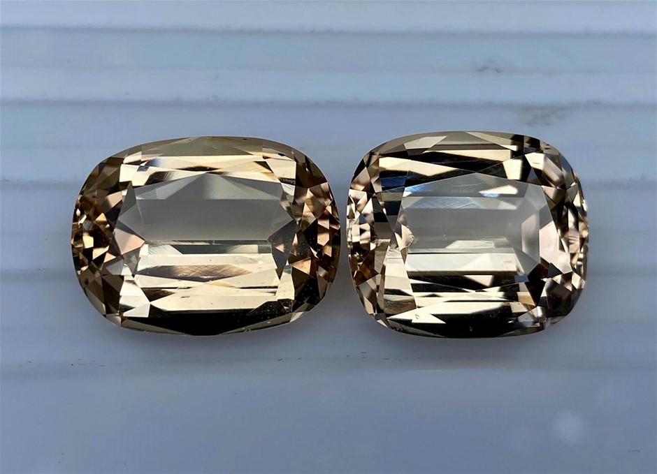 Two Loose Imperial Topaz, 48.40ct in Total Auction (0001-2533480 ...