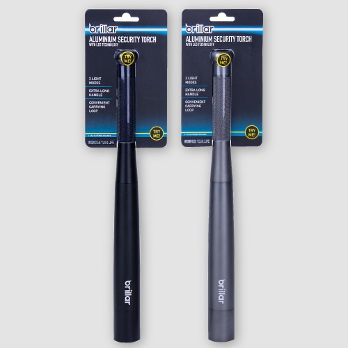 Buy Aluminium Security Torch with LED Technology - Gray | Grays Australia
