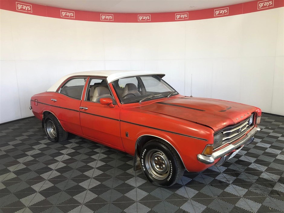 1974 Ford Cortina TD XLE Matching No. 250 6cyl, Factory Red Pepper ...