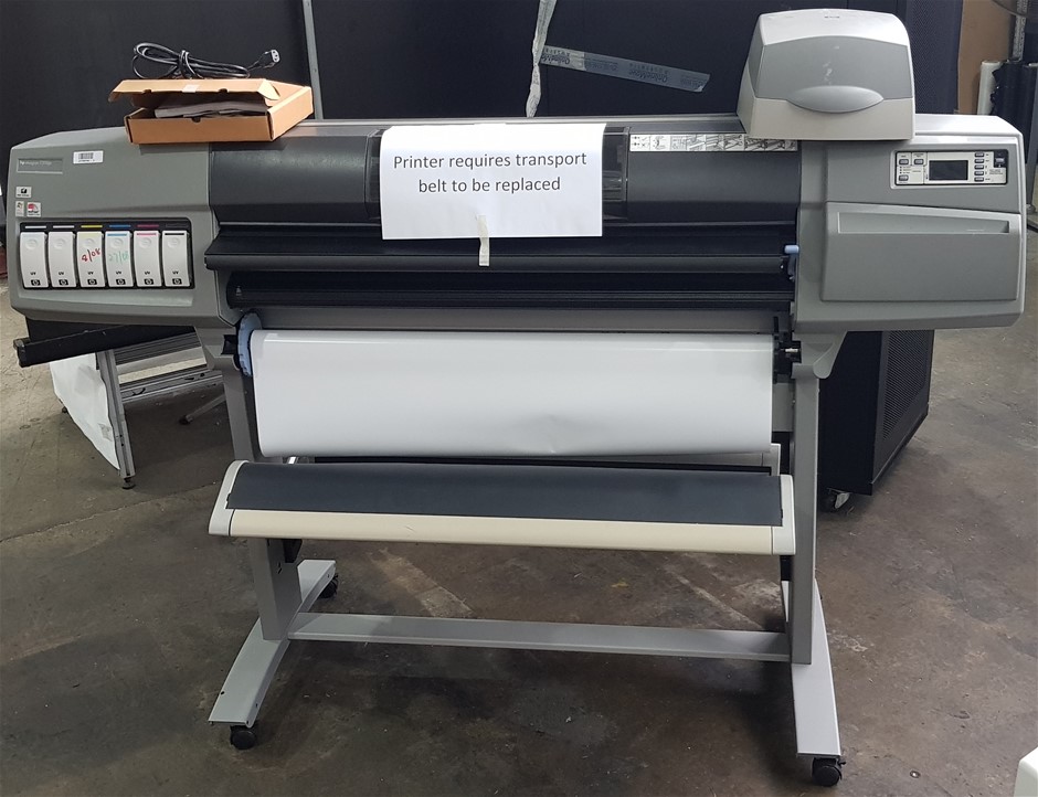 Hp Designjet 5500ps 42 inch Mobile Colour Large Format Printer Auction ...
