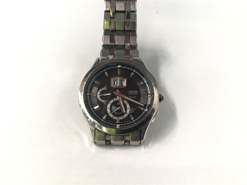Citizen Eco Drive Calibre 3100 Perpetual Calendar Mens Watch Auction ...