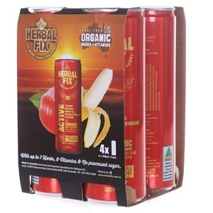 24x 300ml HERBAL FIX Active Organic Herbs + Vitamins Drinks Auction ...