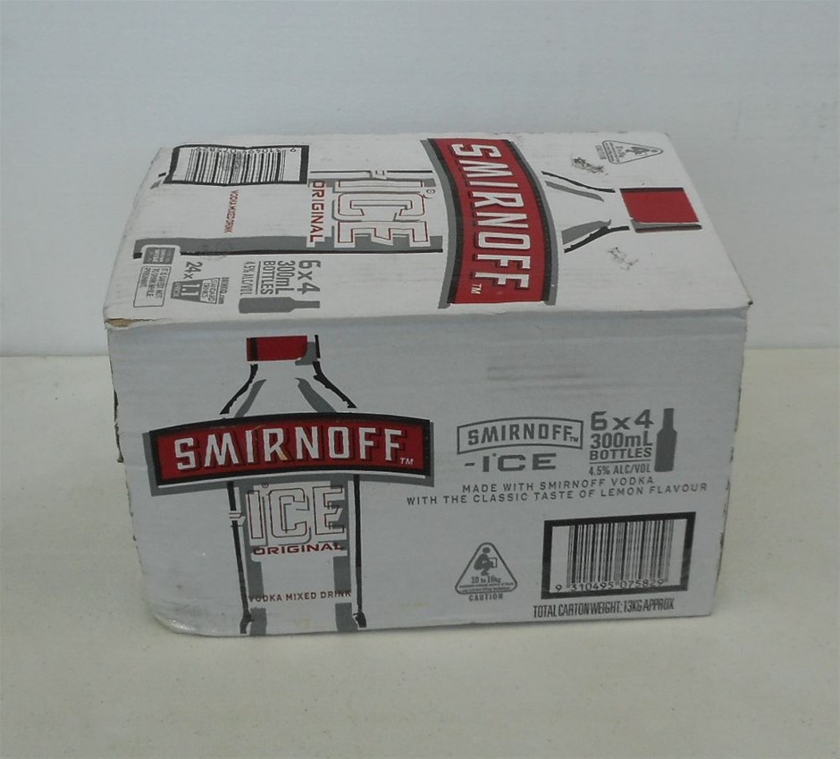 Case of Smirnoff Ice Original Vodka Mixed Drink Auction (0004-2535311 ...
