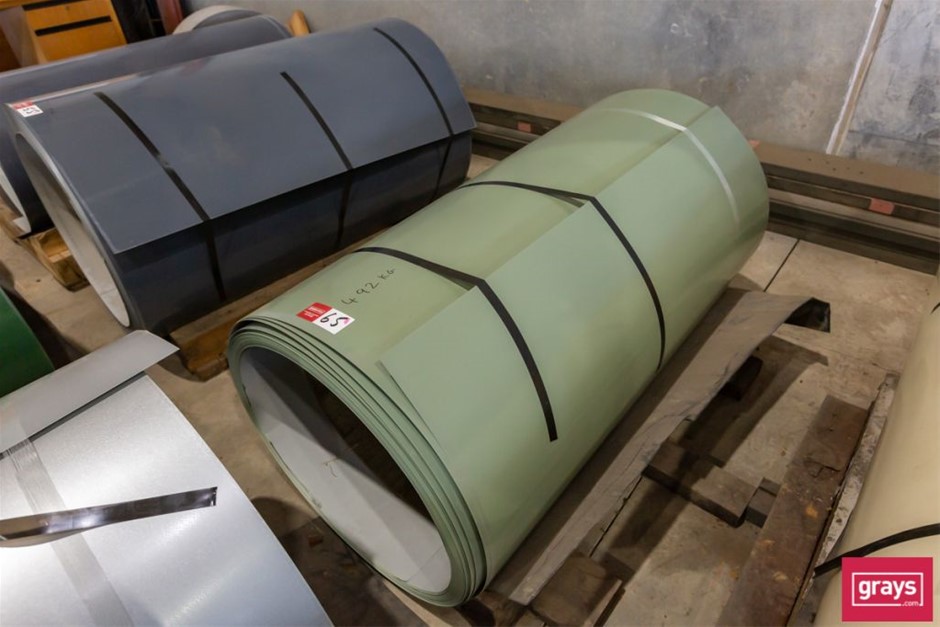 Colorbond Part Coil Roll of Sheet Steel Auction (0065-5044552) | Grays ...