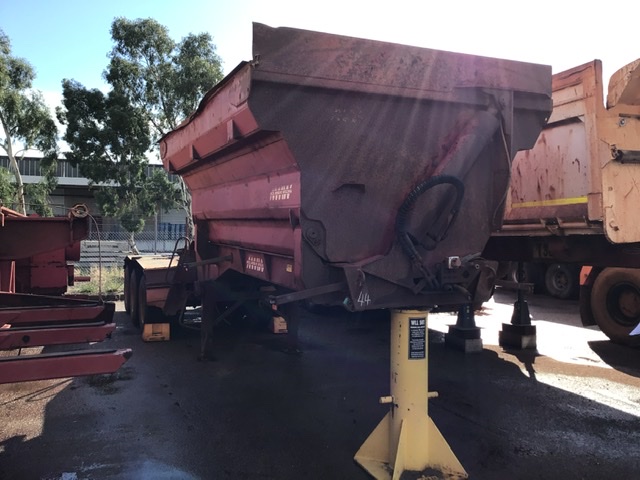 2007 Mick Murray Welding Tri Axle Side Tipper 'A' Trailer Auction (0011 ...