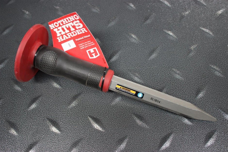 New Hart Pointed Chisel Model Hcg001 Forged In 1 Piece Auction (0018 ...