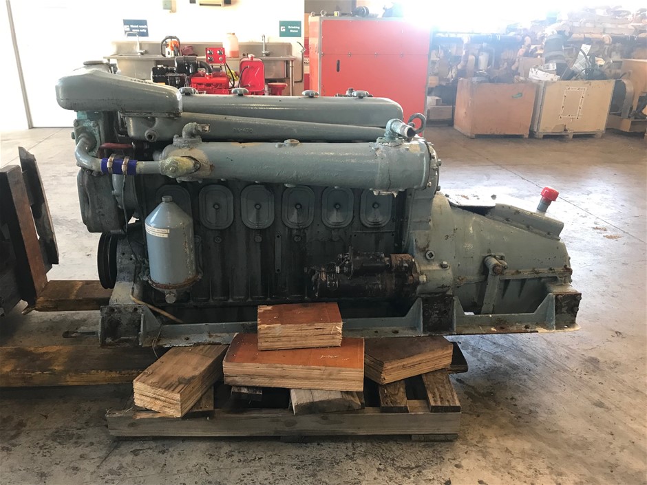 Detroit 671 Gray Marine Diesel Engine Auction (0002-7036302) | Grays ...