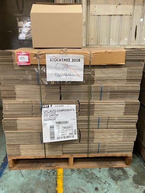 Pallet of C14 Cardboard Packaging Auction (0001-3019901) | Grays Australia