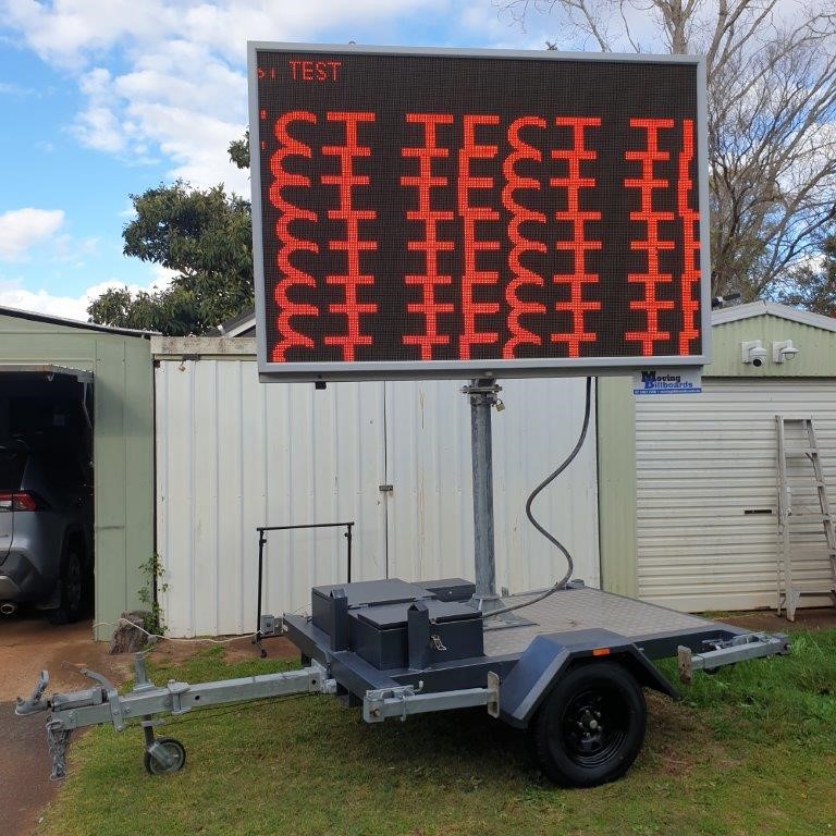 2016 Voxon Towable LED Sign Board Auction (0002-7033684) | Grays Australia