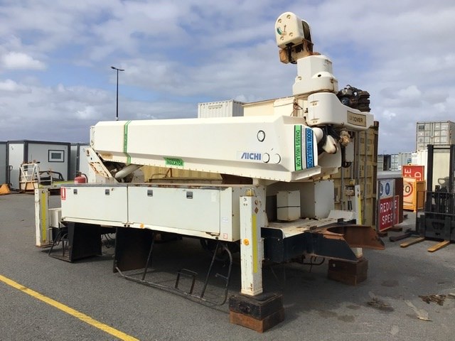 2005 Nichi SN15A Truck Body Boom Lift with Crane Winch