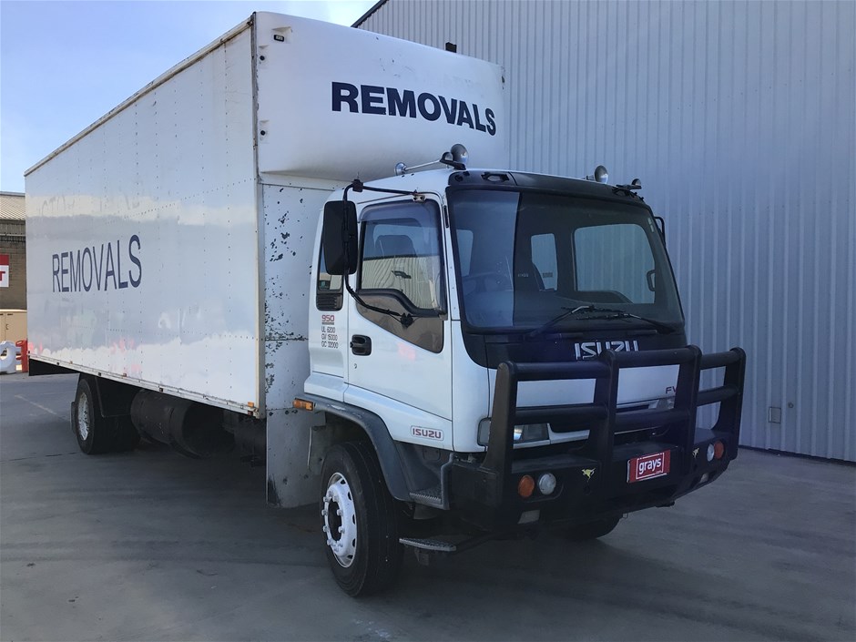 1997 Isuzu FVR 950 Long 4x2 Pantech Truck (Pooraka, SA) Auction (0001 ...