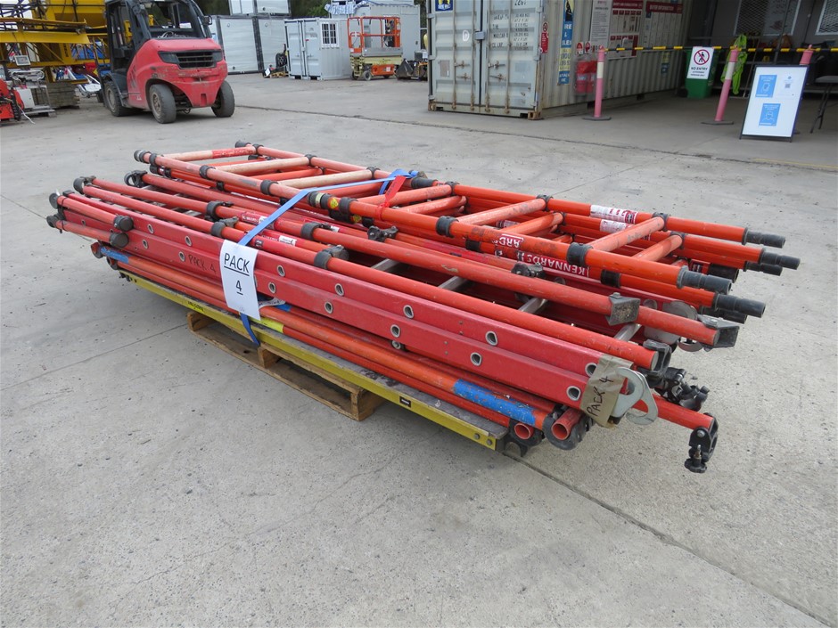 Fibreglass Scaffolding Bundle - 5M Single Width Auction (0037-5046196 ...
