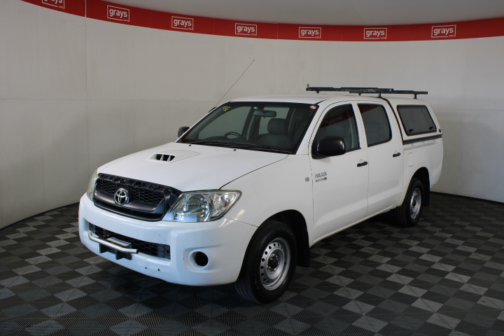 2010 Toyota Hilux (4x2) SR KUN16R Turbo Diesel Manual Dual Cab Auction ...