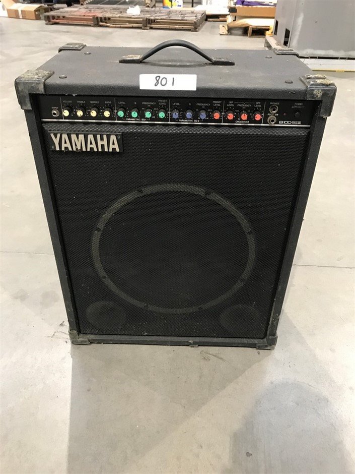 Yamaha B100 Bass Amplifier w/ Roadcase Auction (0799-2540837) | Grays ...