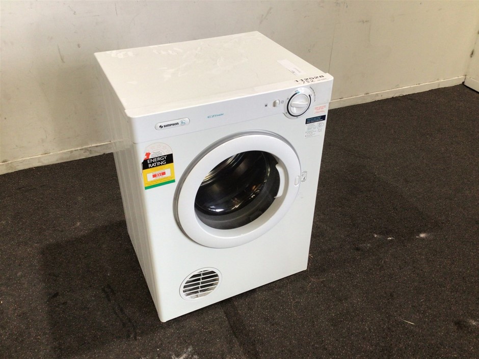 Simpson SDV501 5kg Dryer Auction (0005-7034720) | Grays Australia