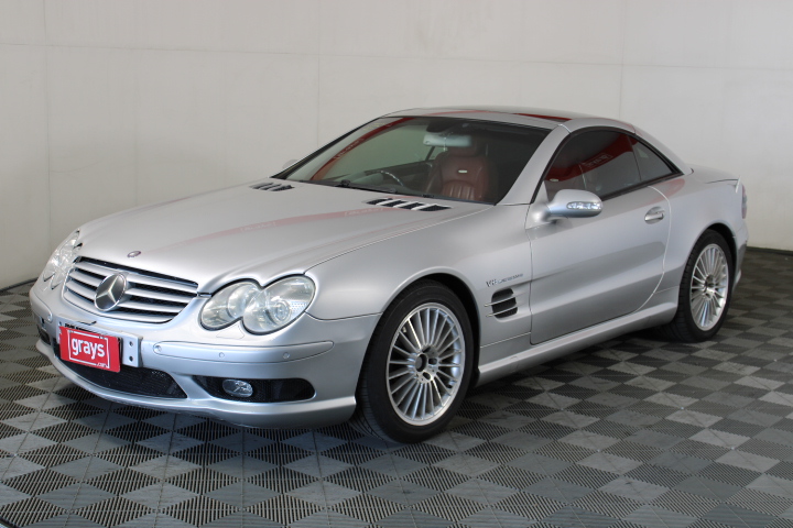 2002 Mercedes Benz SL55 AMG R230 Automatic Convertible Auction (0001 ...