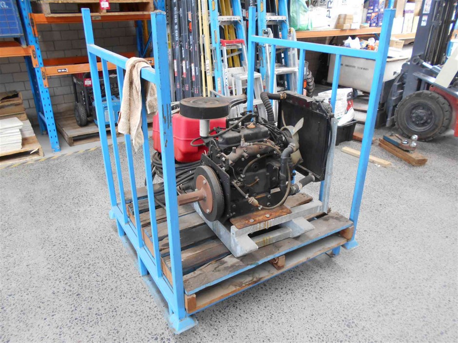 Diesel Engine Mounted on Steel Chassis Auction (0036-3020231) | Grays ...