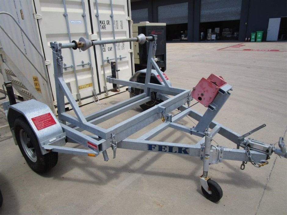 2018 Felk KST Cable Jinker Trailer Auction (0005-7030693) | Grays Australia